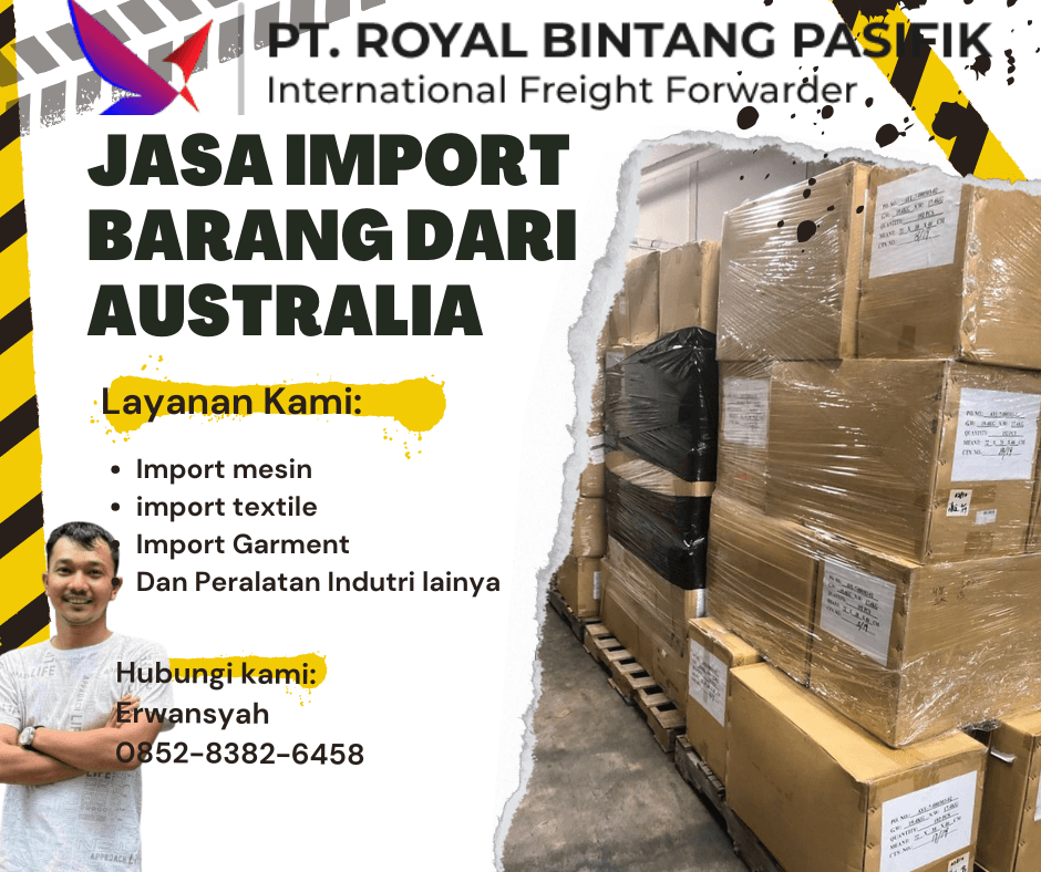 Forwarder Import barang ke indonesia